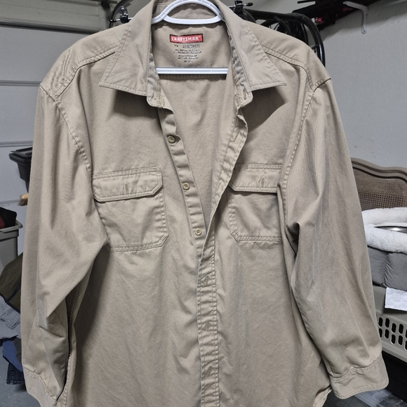 Craft | Shirts | Craftsman Tan Buttonup Shirt 2x | Poshmark